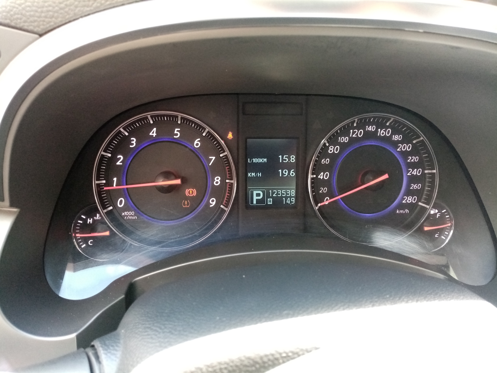 Мили на км — Infiniti FX (2G), 3,5 л, 2010 года | запчасти | DRIVE2