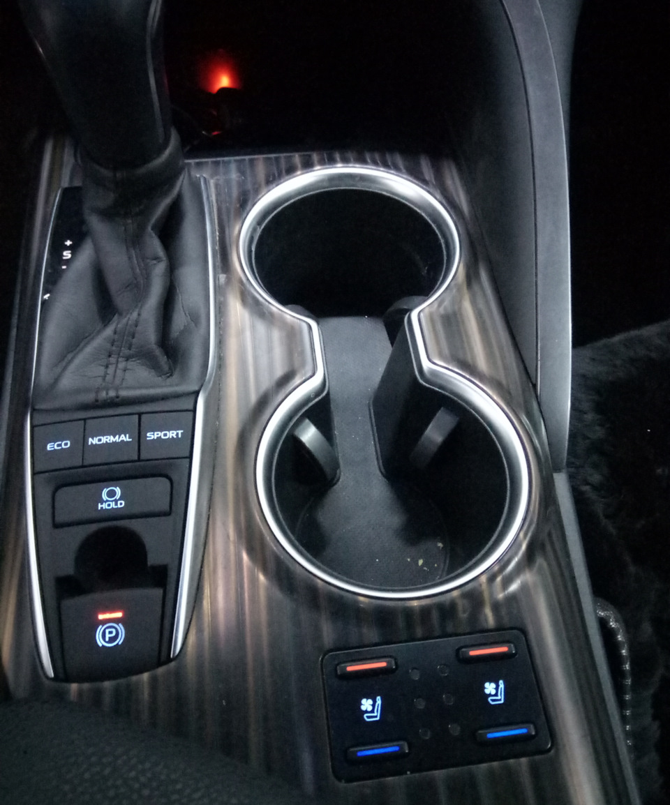Режимы коробки ECO — NORMAL — SPORT (часть 2) — Toyota Camry (XV70), 2 ...