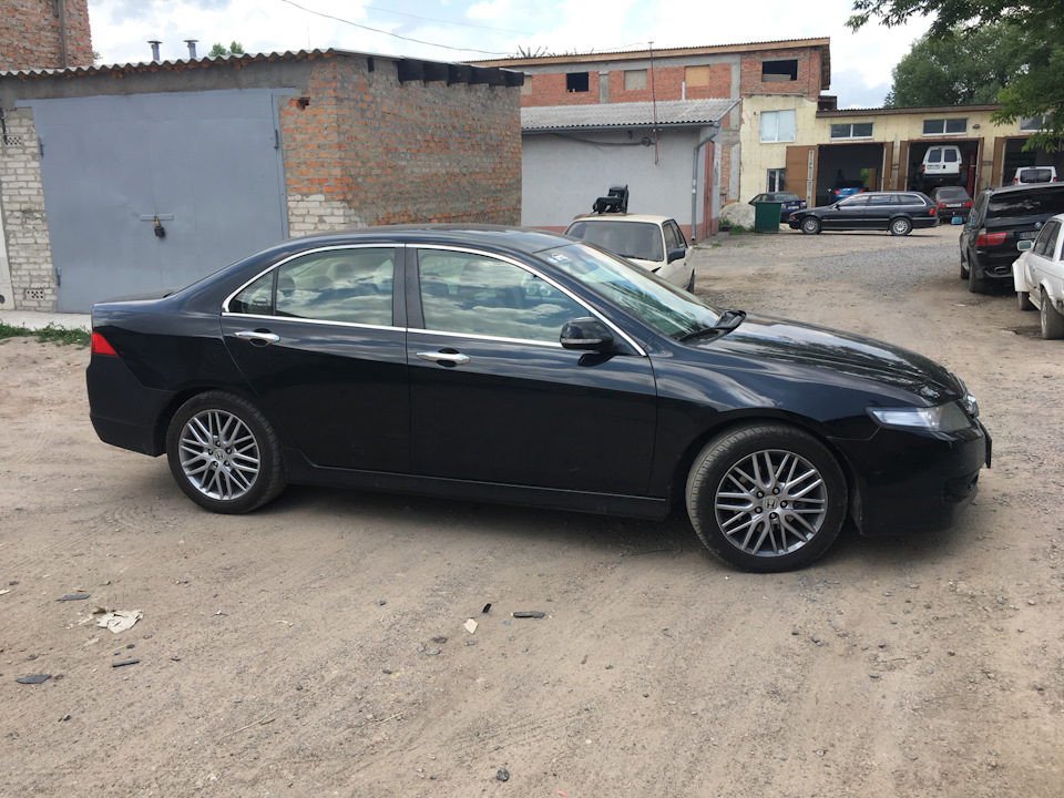 Новые диски — Honda Accord (7G), 2,4 л, 2006 года | стайлинг | DRIVE2