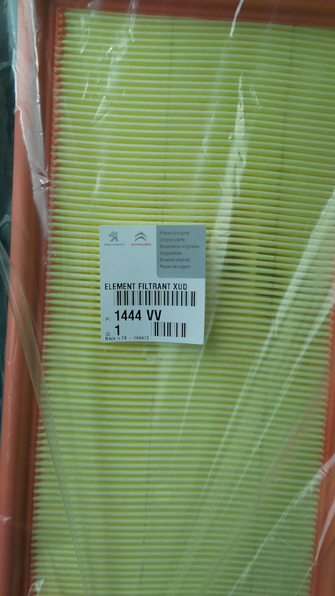 1444VV Фильтр воздушный Ulysse, Scudo, PSA 405,406,607,806, Expert ...