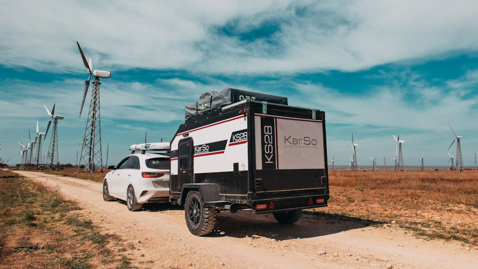 Первый опыт путешествия с прицепом KarSo KS28 (СПб-Дагестан-Крым) Часть 2 — DRIVE2