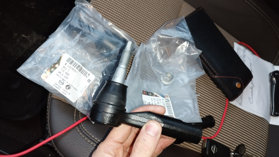 Замена рулевых наконечников. — Opel Astra J, 2 л, 2014 года | своими ...