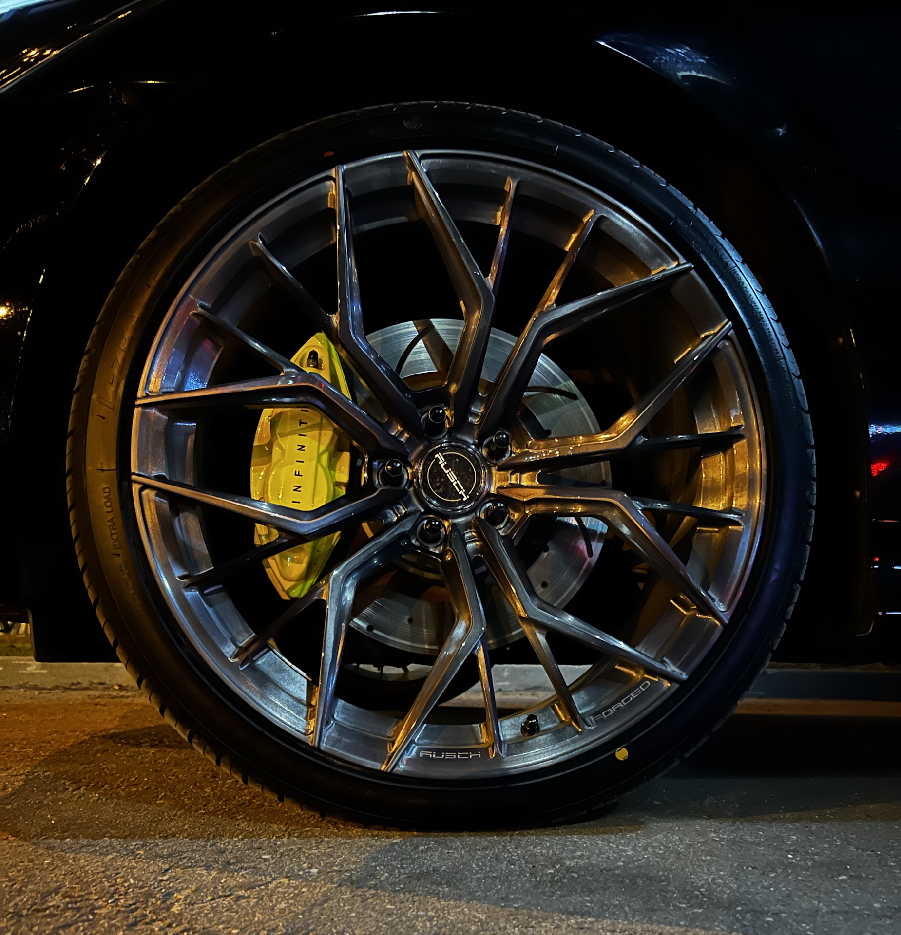 Rusch Wheels. R21 — Infiniti Q70, 3,7 л, 2015 года | колёсные диски ...