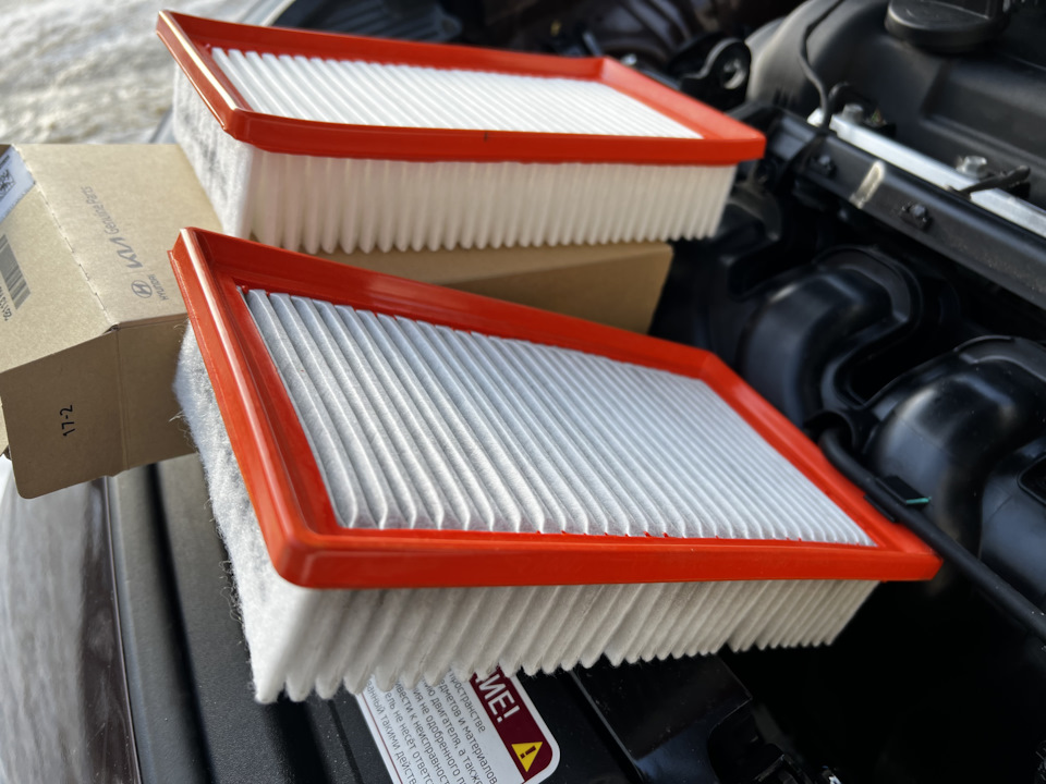 28113H8100 воздушный фильтр ОРИГИНАЛ — Hyundai Solaris (2G), 1,6 л ...