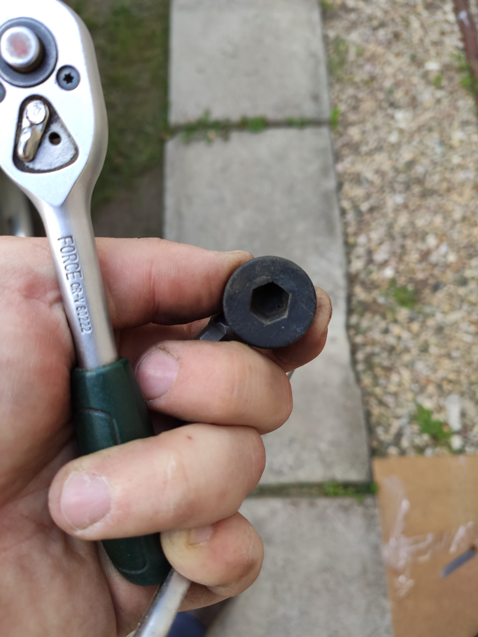 80222 Трещотка 1/4 DR L=155мм 24 зубца FORCE FORCE | Запчасти на DRIVE2