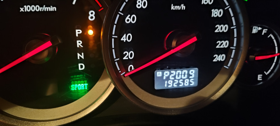 Коды ошибок P2009 и P2004 — Subaru Outback (BP), 2,5 л, 2006 года ...