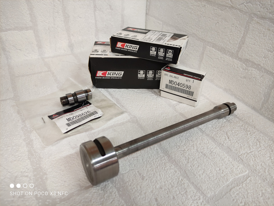 Пришли запчасти для двигателя — Mitsubishi Eclipse (3G), 2,4 л, 2003 ...