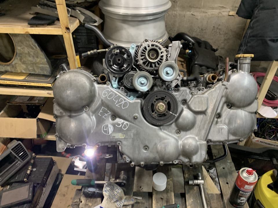 Замена уплотнений контрактного ez30 — Subaru Outback (BP), 3 л, 2004 ...