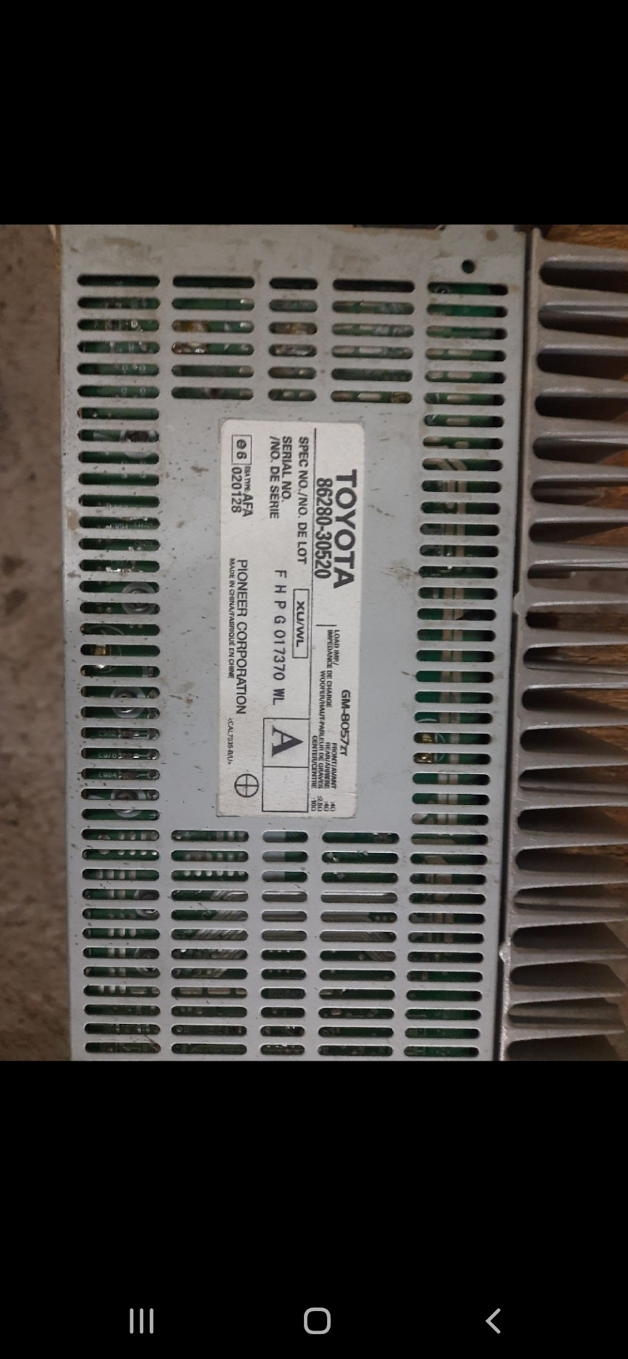 Сгорел усилитель аудио. — Lexus GS (S190), 3 л, 2006 года | автозвук ...