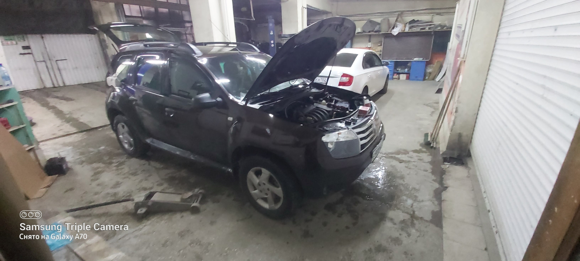 Замена приводного ремня и роликов Дастер — Renault Duster (1G), 1,6 л ...