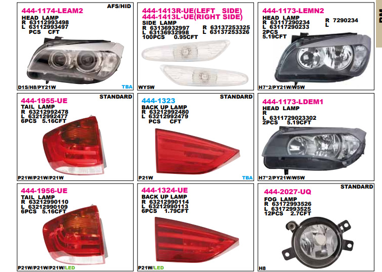 63212992480 Блок задних фонарей на багажной двери П BMW | Запчасти на ...