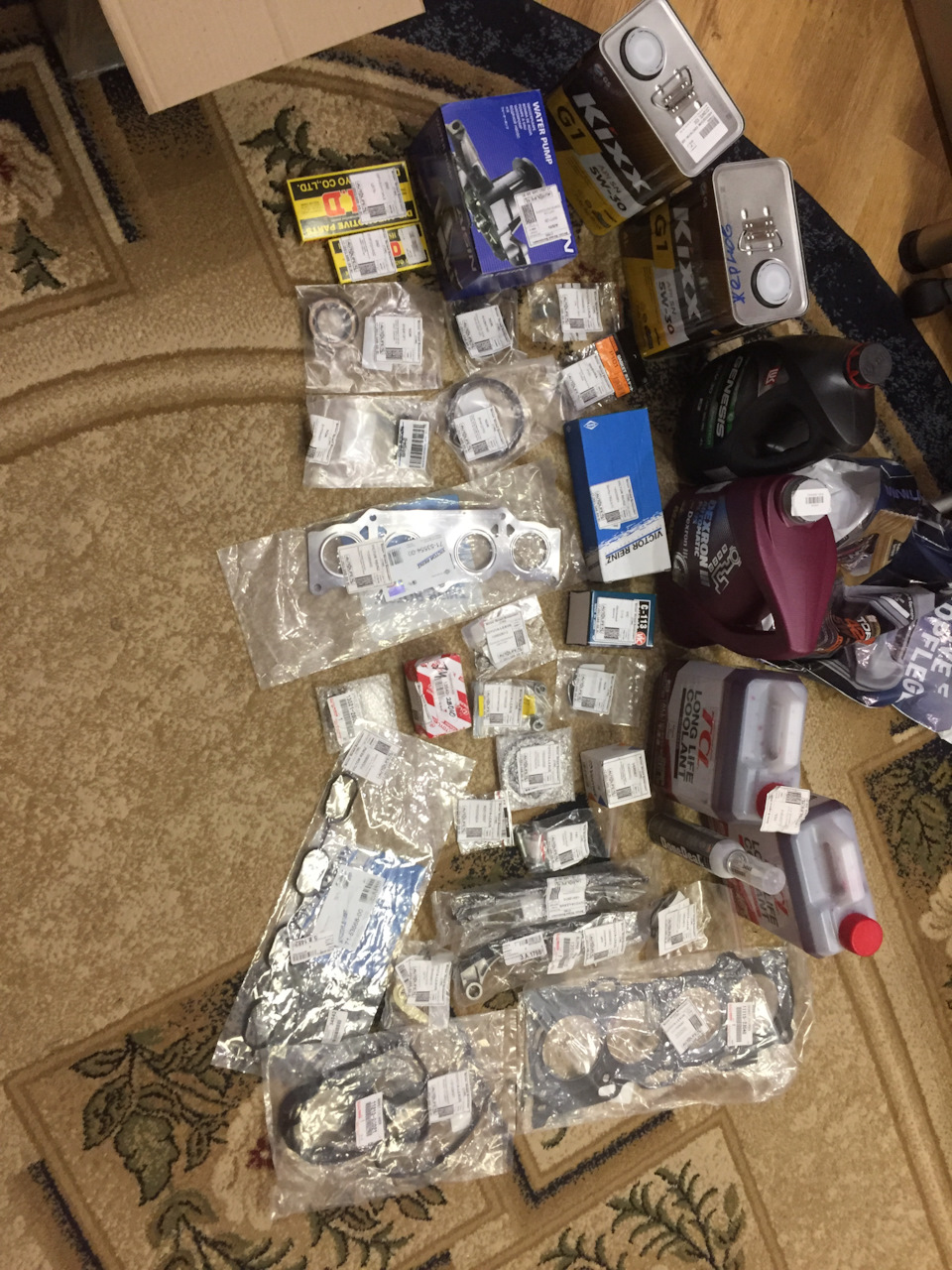 Капитальный ремонт двигателя 2az — Toyota Camry (XV40), 2,4 л, 2007 ...