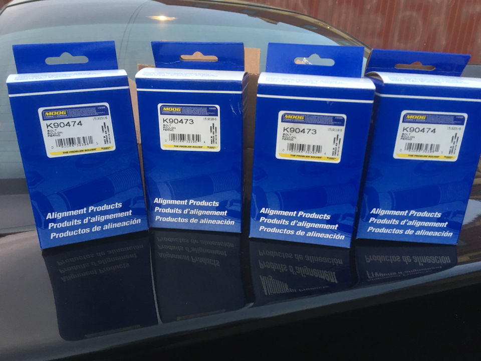 K90474 Болт сход-развала MOOG | Запчасти на DRIVE2