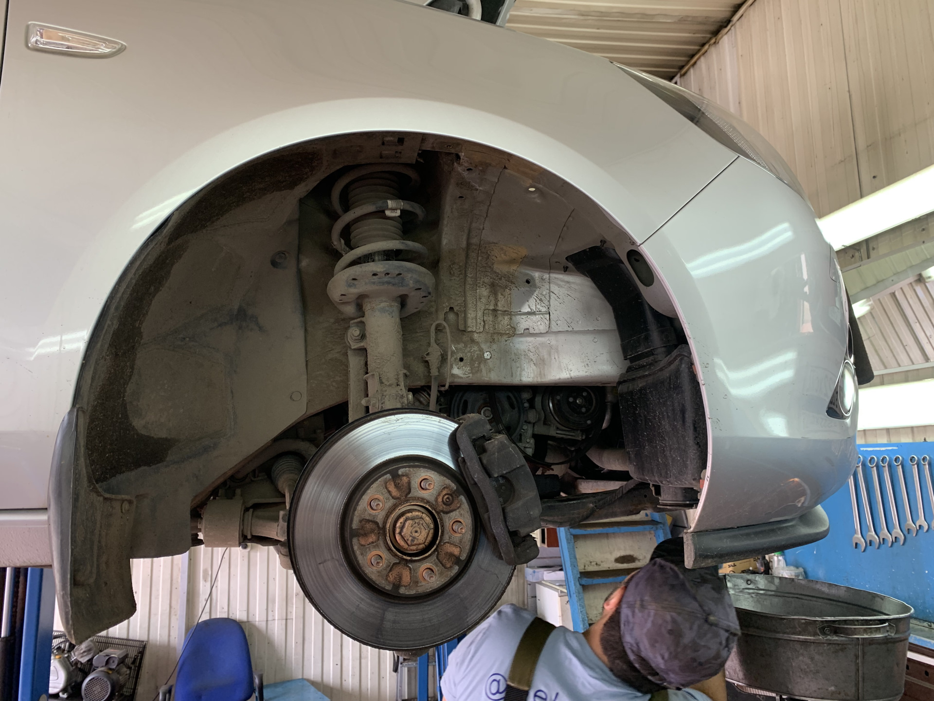 Замена помпы (пришла пора) — Opel Zafira Tourer, 1,4 л, 2013 года ...