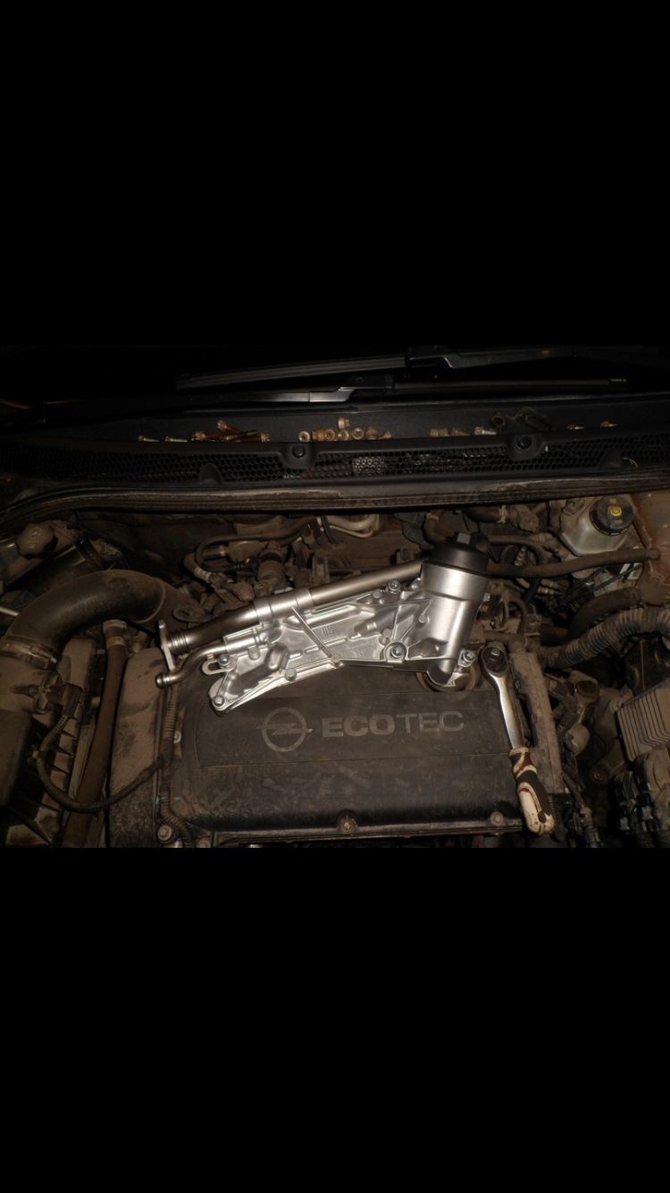 Теплообменник — Opel Astra J, 1,6 л, 2013 года | поломка | DRIVE2