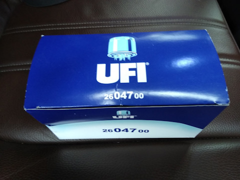 2604700 ТОПЛИВНЫЙ ФИЛЬТР UFI | Запчасти на DRIVE2