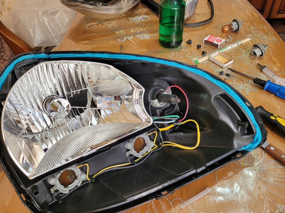 Да будет свет! — Hyundai Tucson (JM), 2 л, 2006 года | своими руками ...