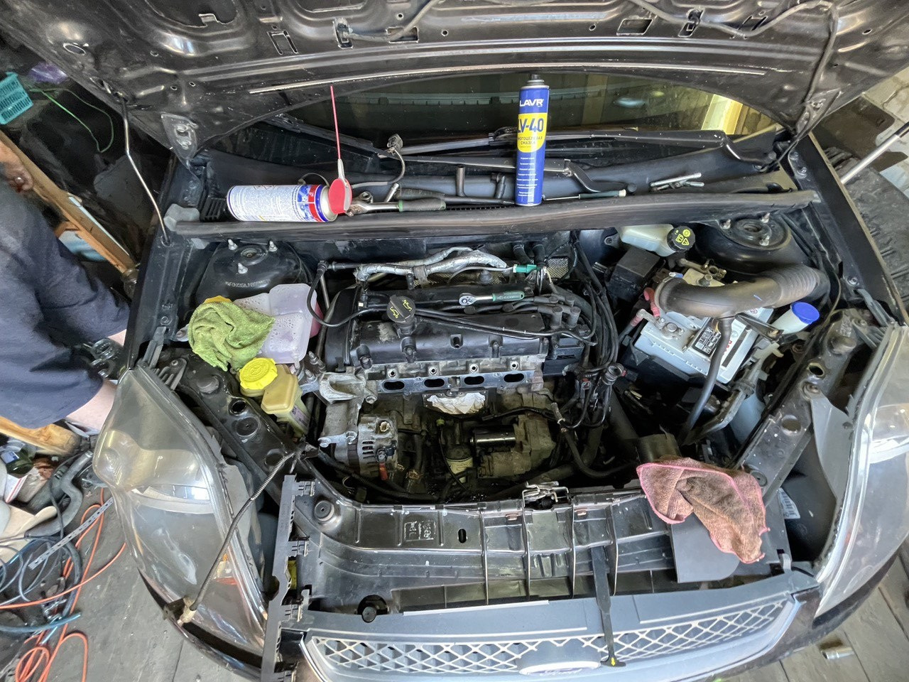 БОЛЬШОЕ ТО — Ford Fiesta (Mk V), 1,6 л, 2008 года | своими руками | DRIVE2