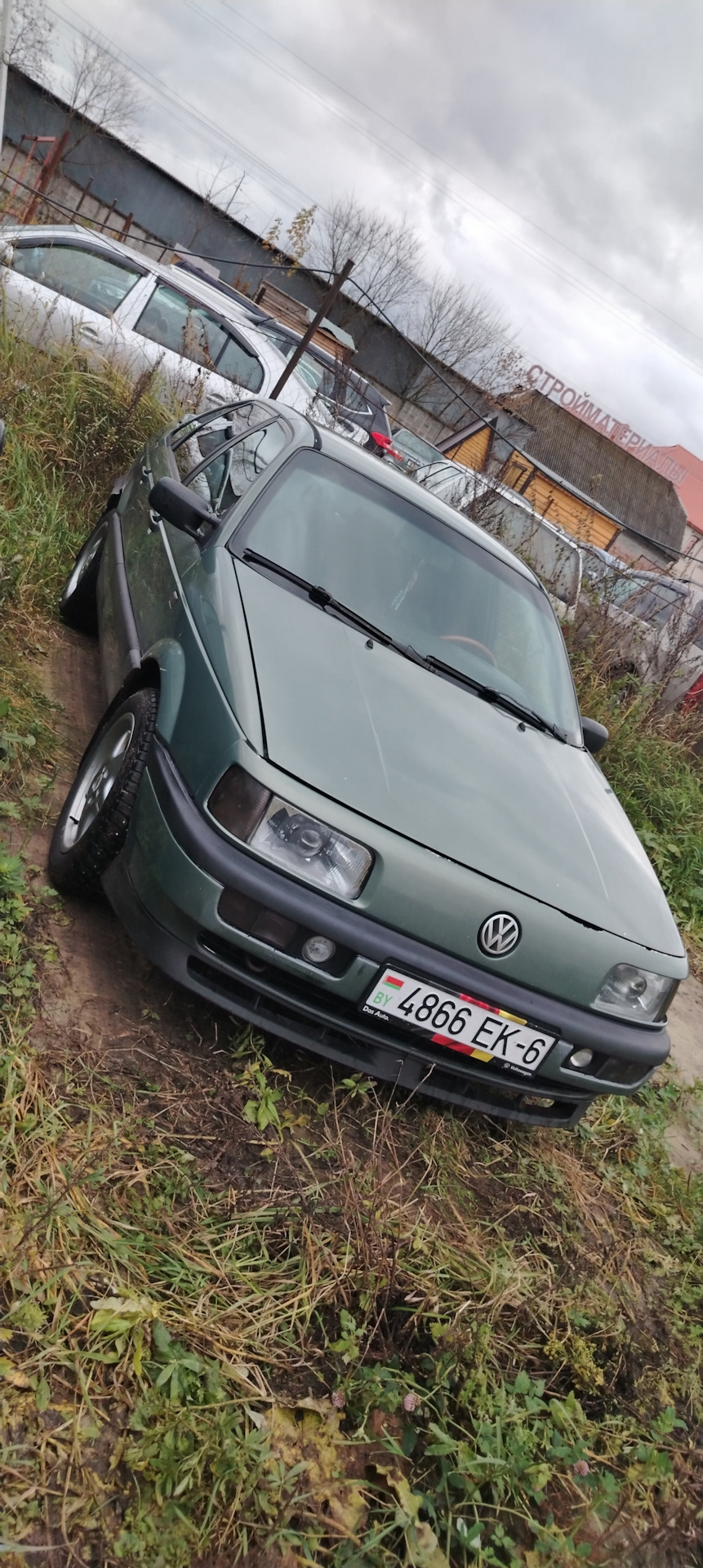 Зима близко)) — Volkswagen Passat B3, 1,9 л, 1989 года | тюнинг | DRIVE2