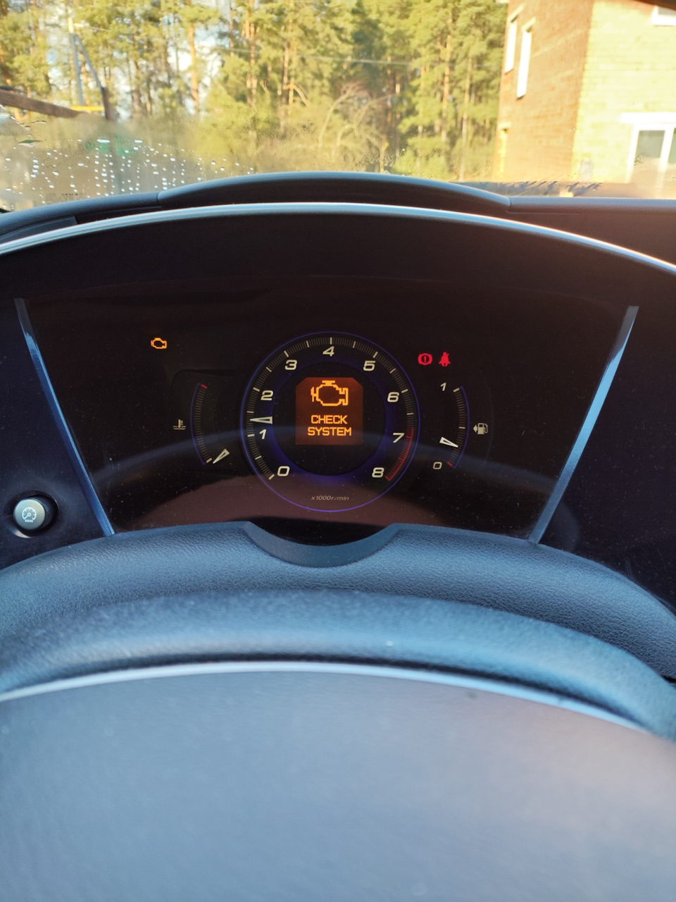 Первые капризы😁 — Honda Civic Hatchback (8G), 1,8 л, 2007 года ...