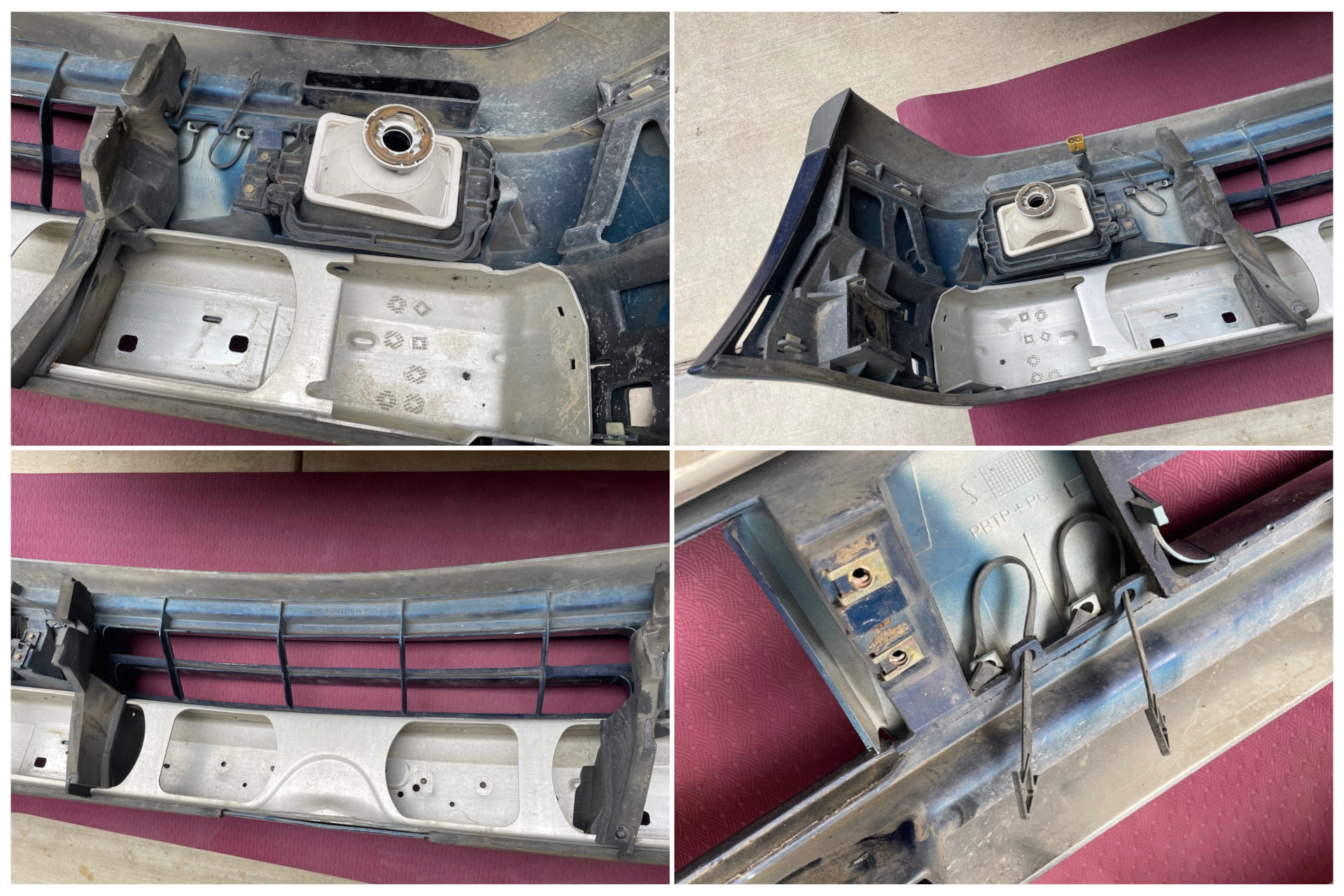 Mystery foam front bumper pad. | BMW M5 Forum and M6 Forums