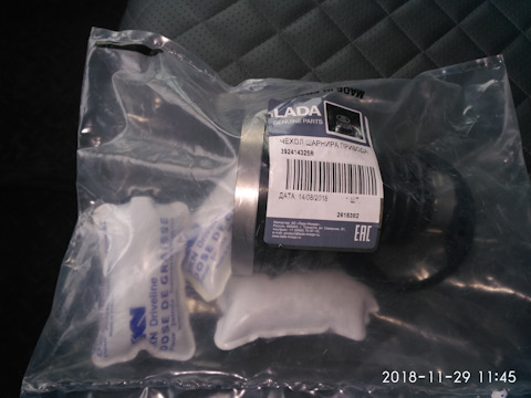 392414325R Чехол шарнира привода RENAULT | Запчасти на DRIVE2