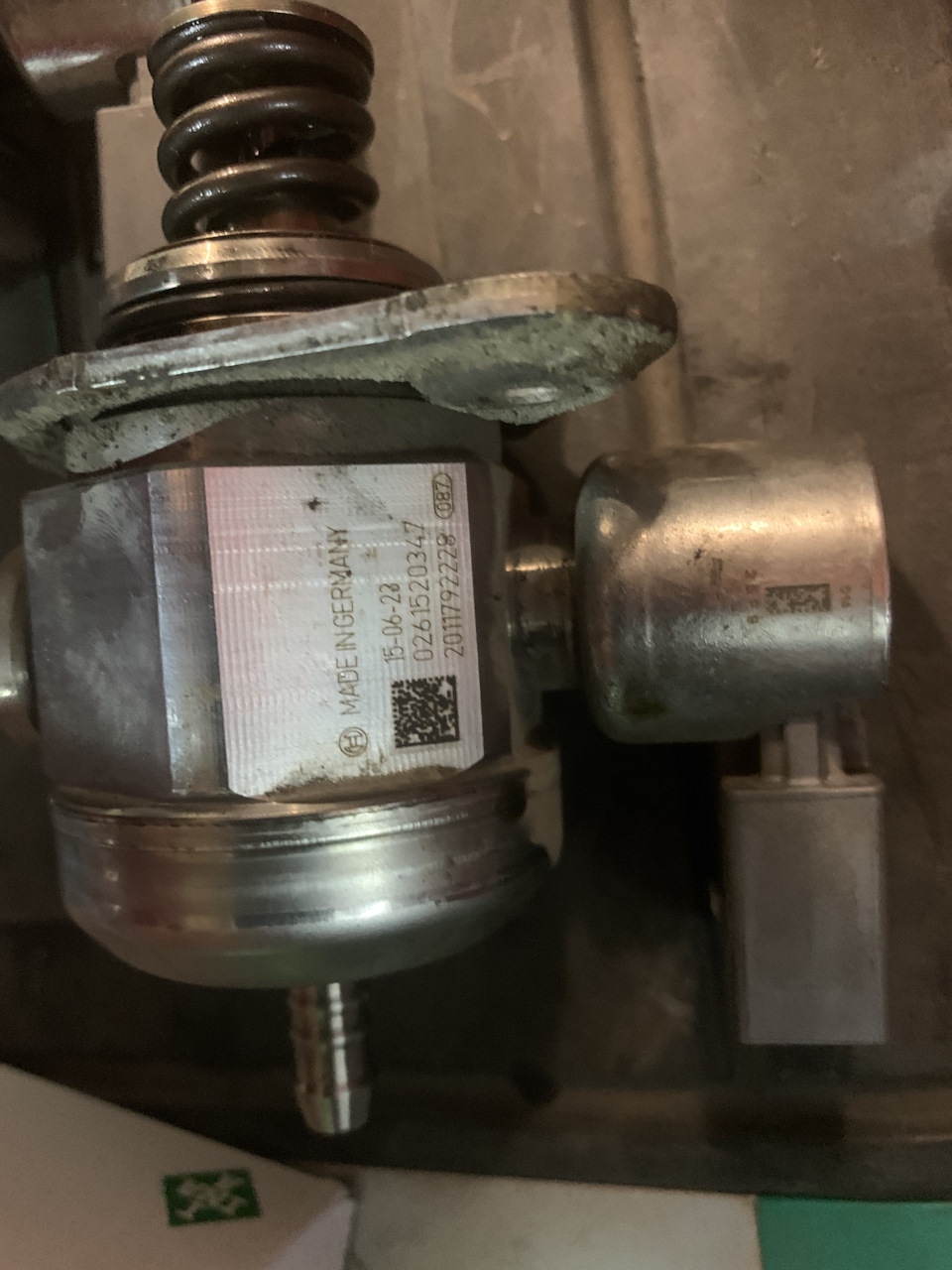 0261520347 Насос высокого давления BOSCH | Запчасти на DRIVE2