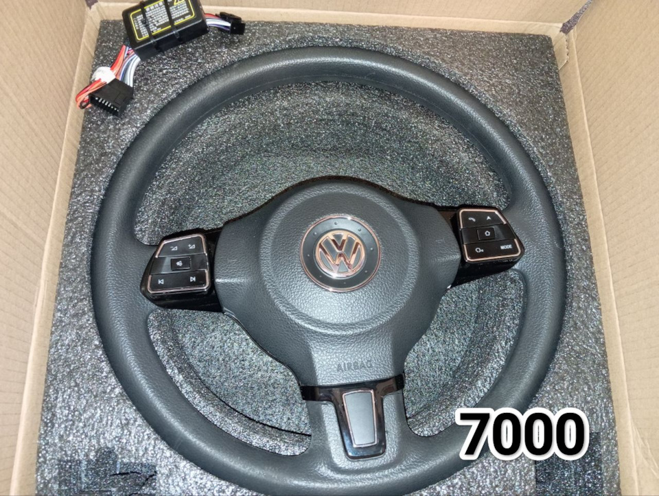 Руль от рестайлинга на поло седан. — DRIVE2