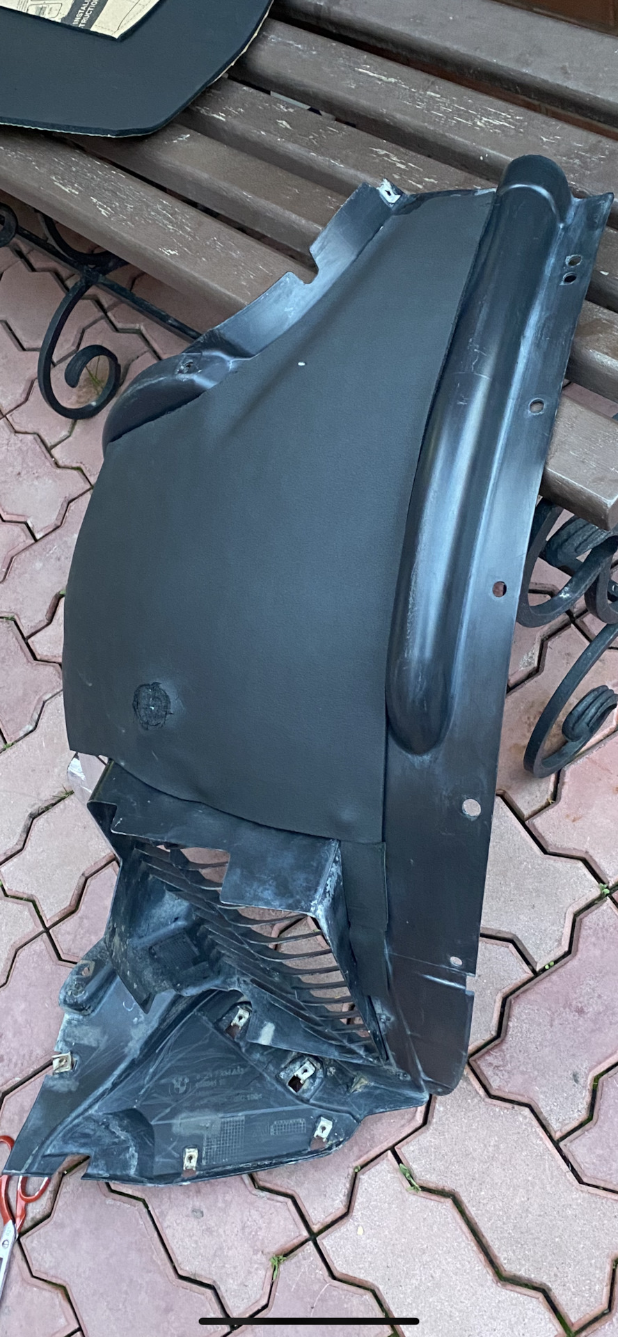 Шумоизоляция передних арок и локеров — BMW X5 (E70), 3 л, 2012 года ...