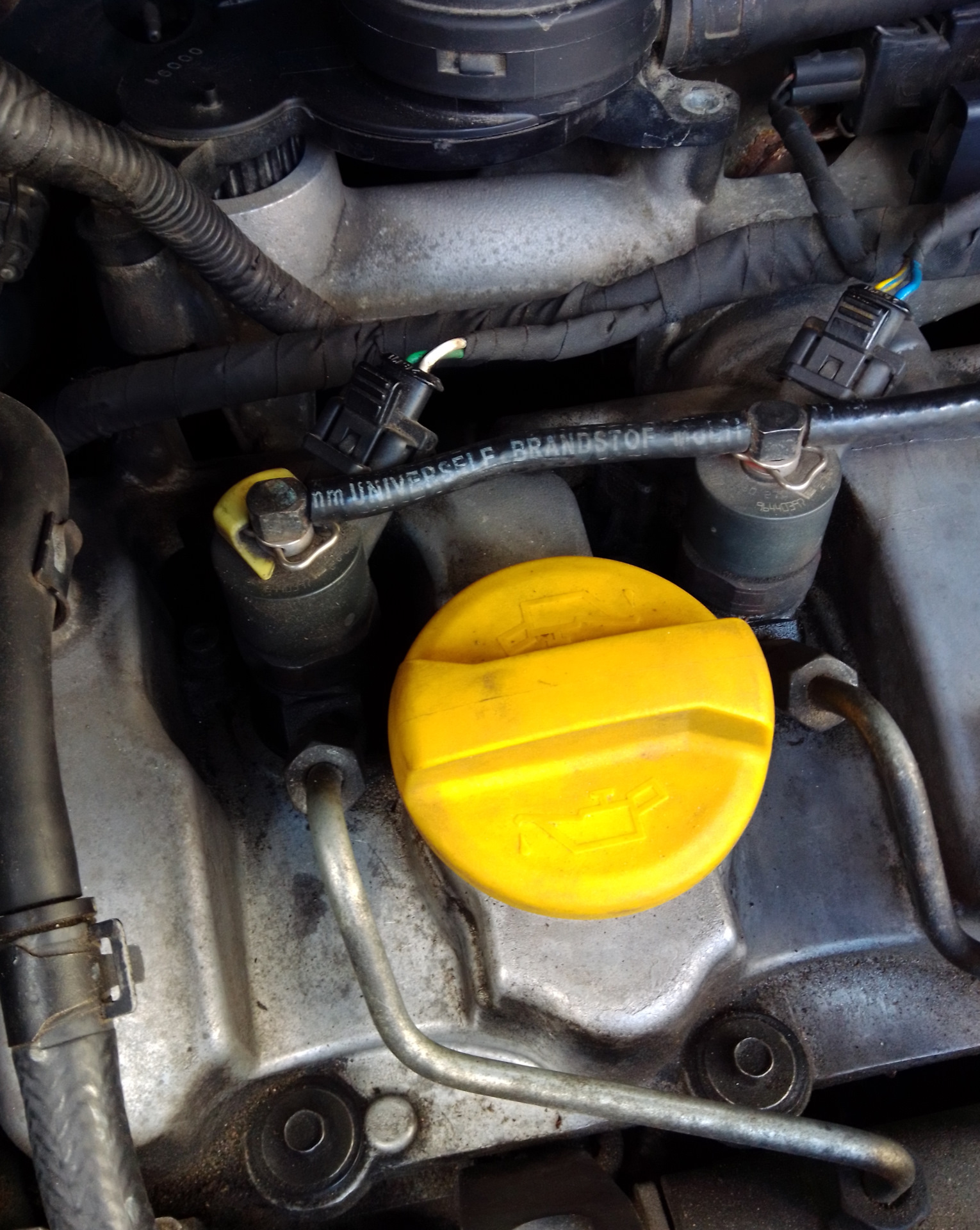 Мокрота вокруг колодцев форсунок…не критично, но… — Opel Antara, 2 л ...