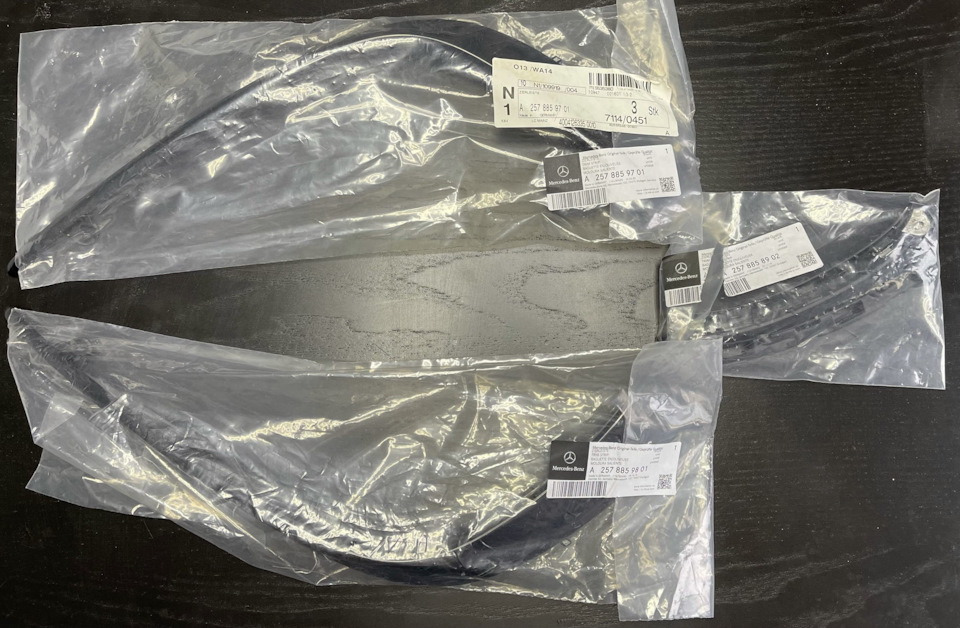 730 Опция или Элероны перднего бампера CLS 53 AMG — Mercedes-Benz CLS ...