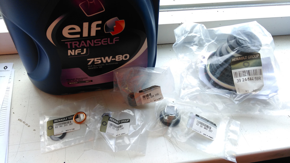 392414459R Комплект чехла внутреннего левого привода колеса RENAULT ...