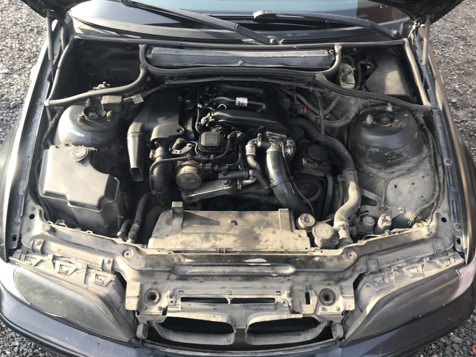 Марафет под капотом — BMW 3 series Touring (E46), 2 л, 2005 года ...