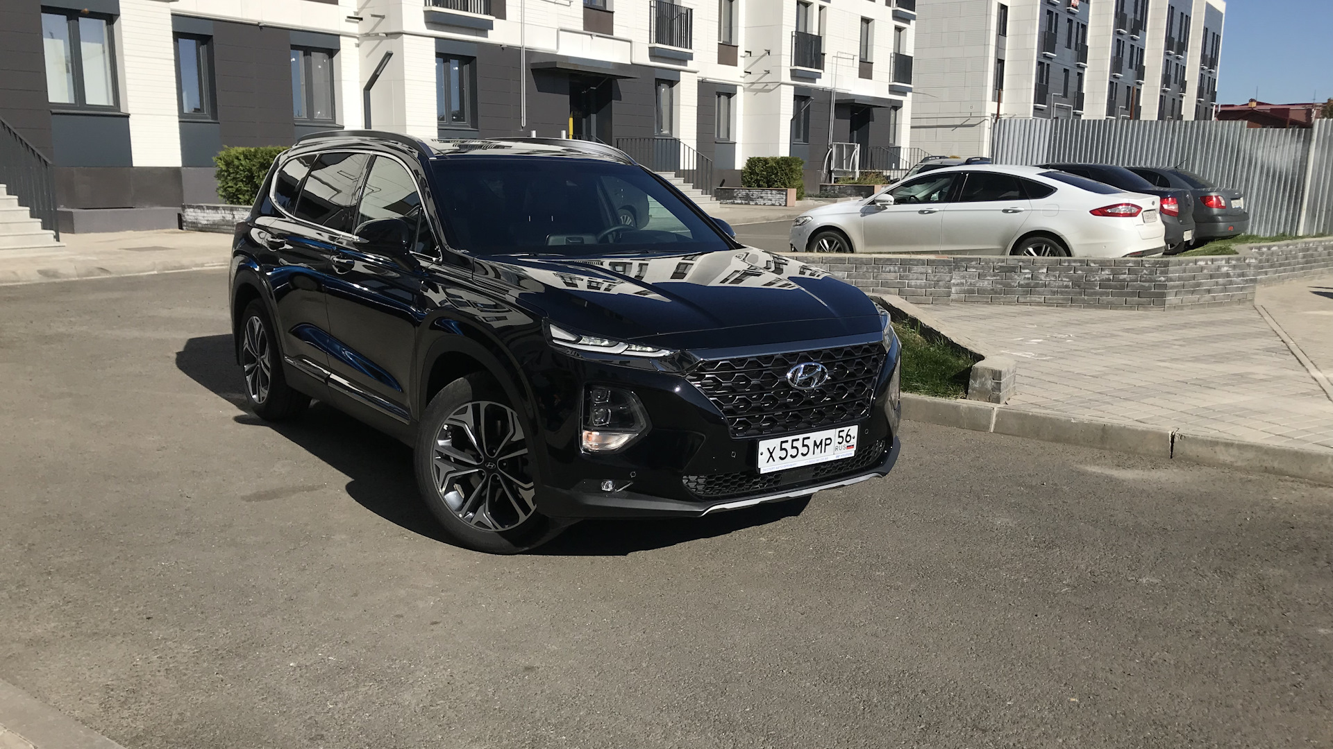 Hyundai Santa Fe (4G) 2.2 дизельный 2019 | Black&Brown на DRIVE2