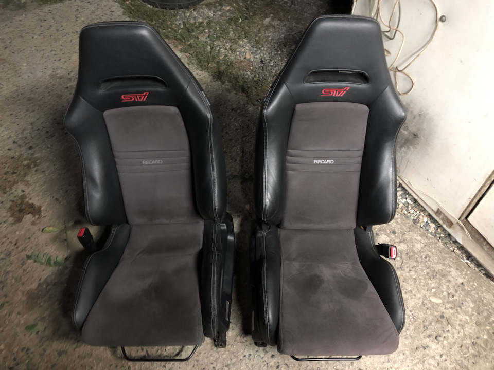 RECARO grb, самка APS — Subaru Impreza WRX (GD/GG), 2 л, 2002 года ...