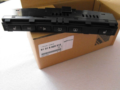61316925512 Блок переключателей в центр.консоли BMW | Запчасти на DRIVE2