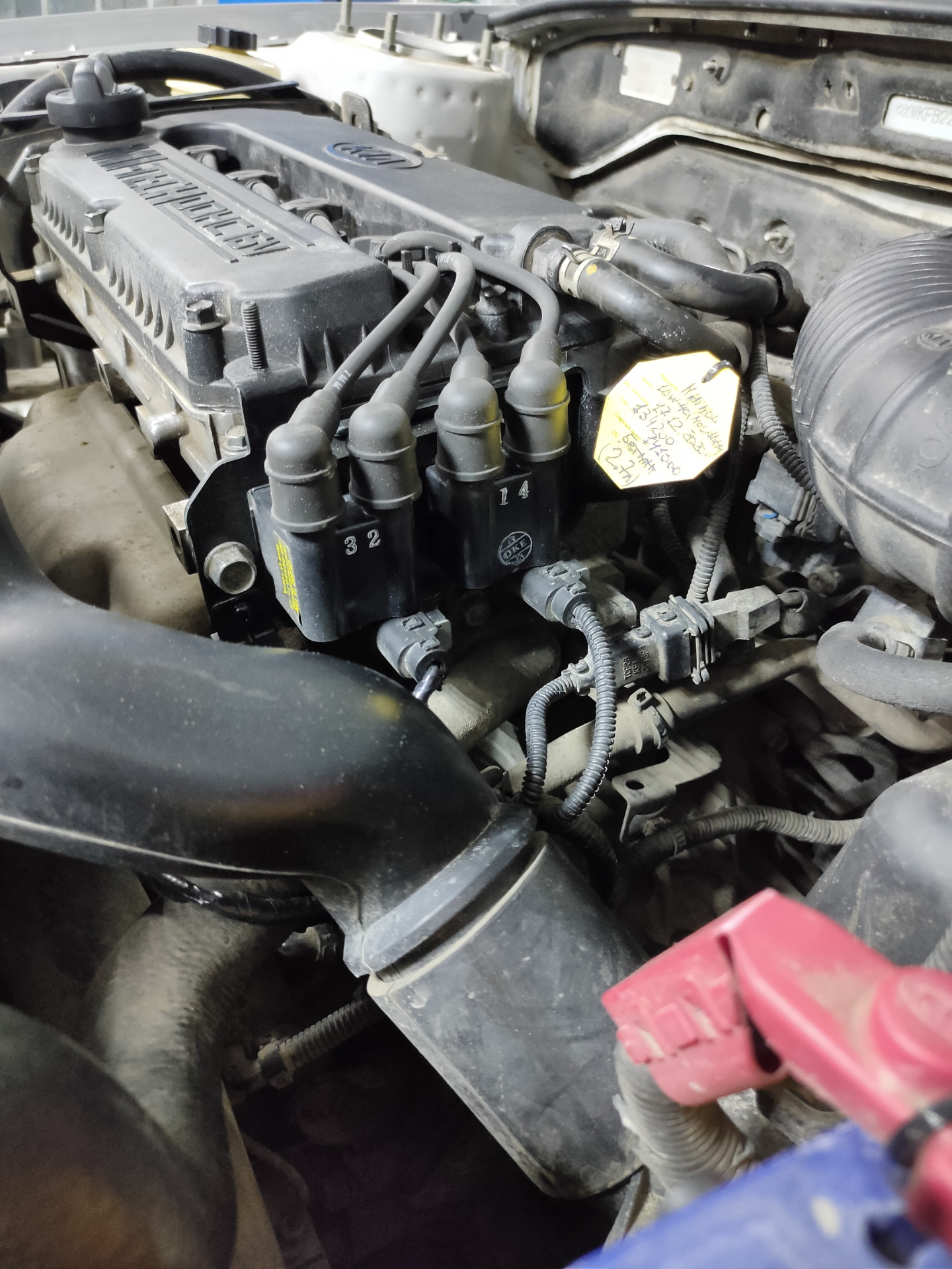 Заменили катушку зажигания — KIA Spectra, 1,6 л, 2008 года | поломка ...