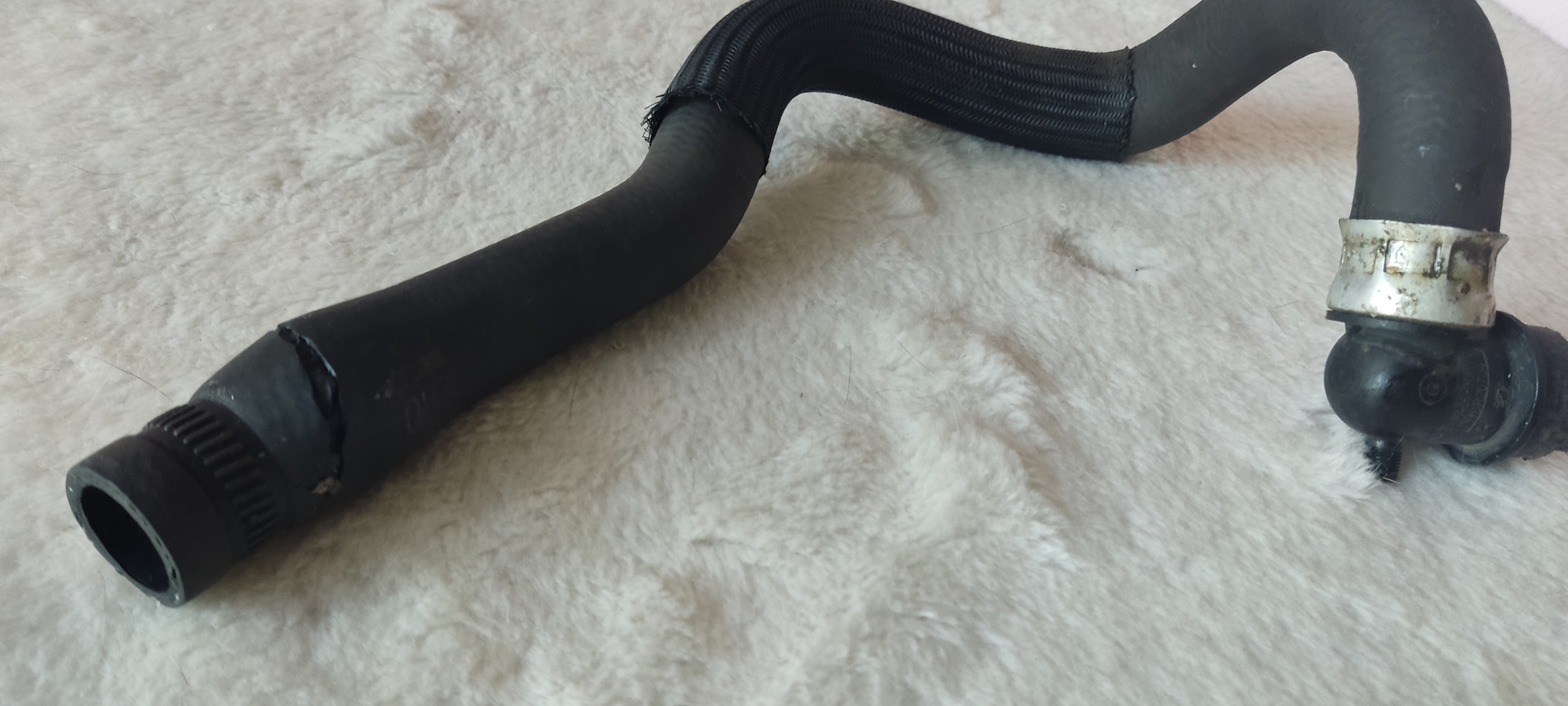 Чистка радиаторов и замена патрубка охлаждения — Citroen C4 (2G), 1,6 л ...