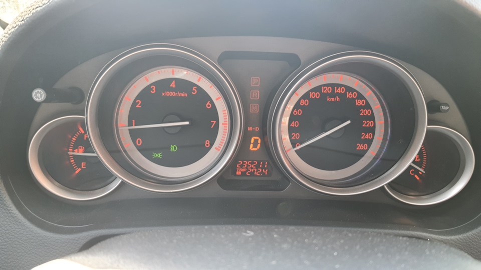 #29 Замена прокладки к\крышки 235211 км — Mazda 6 (2G) GH, 2 л, 2010 ...