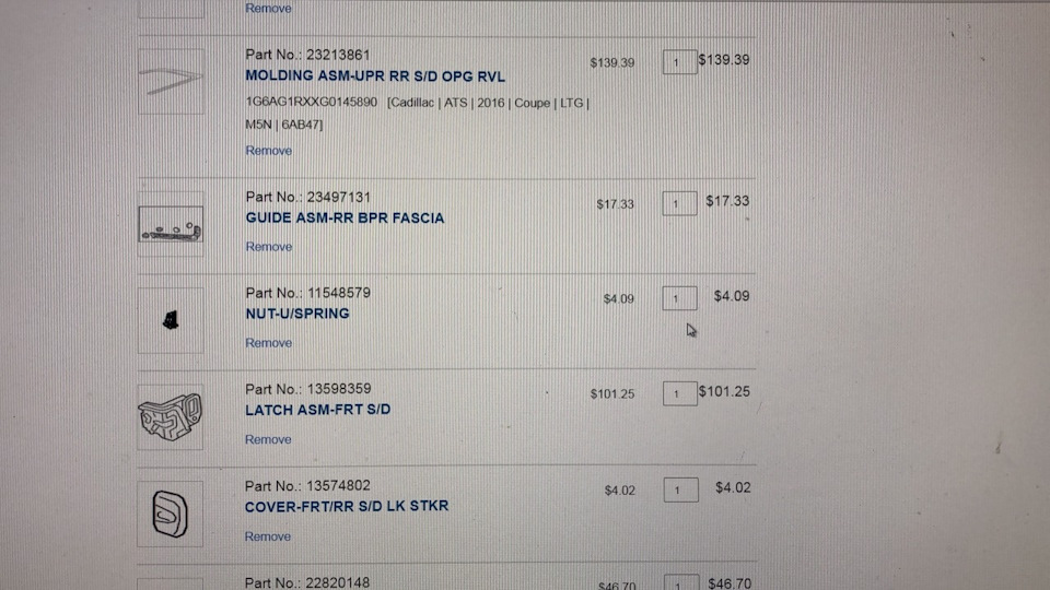 Больше запчастей богу запчастей — Cadillac ATS Coupe, 2 л, 2016 года ...