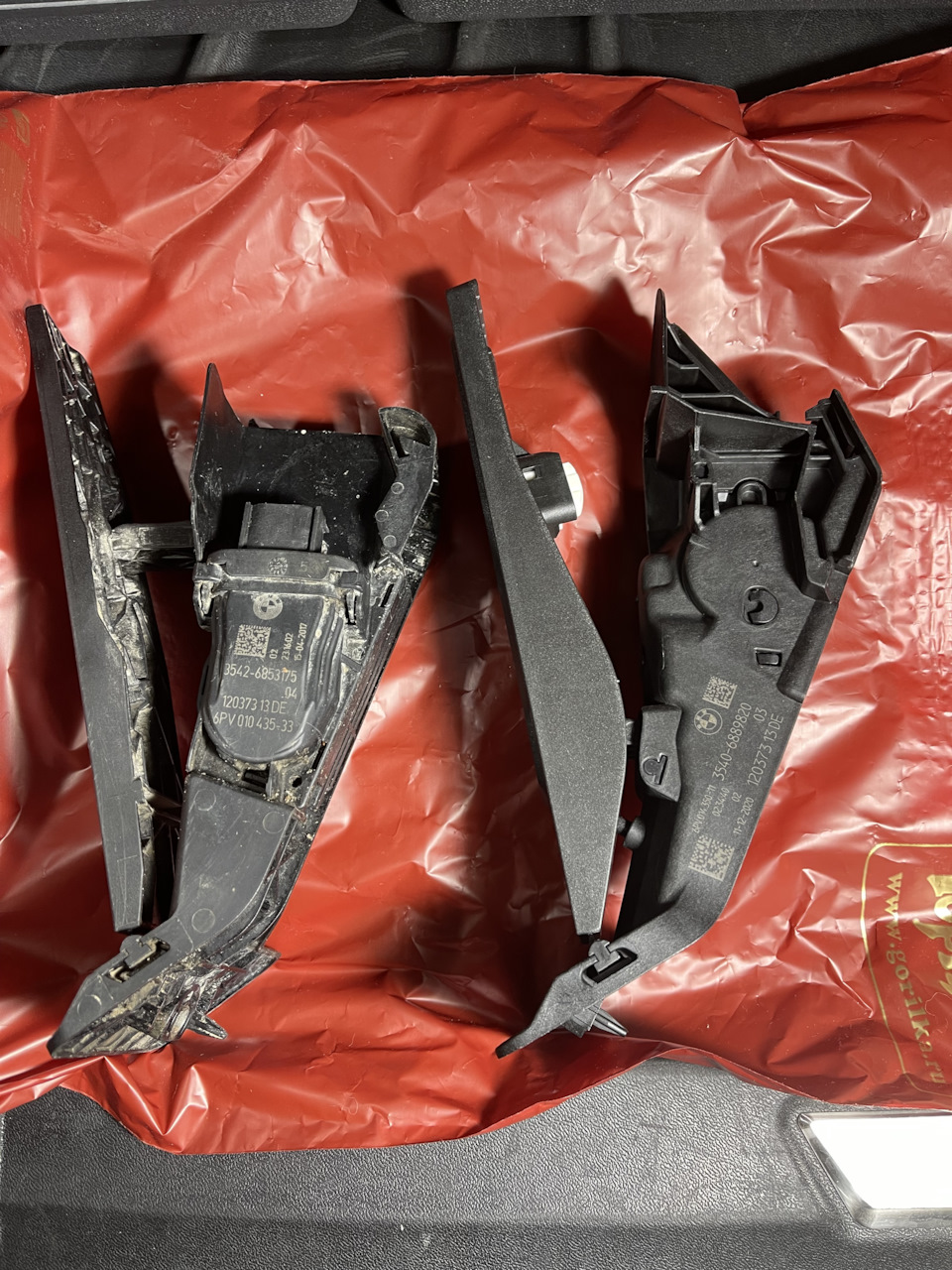 Педаль газа от G серии на BMW F25 \ F26 — BMW X4 (F26), 3 л, 2017 года ...