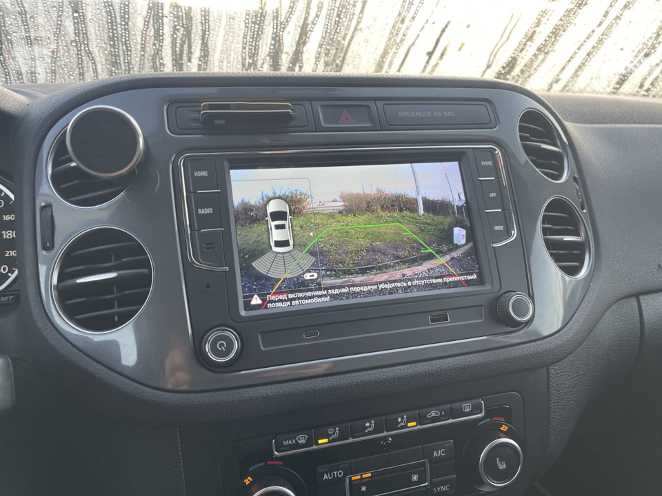 Камера заднего вида — Volkswagen Tiguan (1G), 1,4 л, 2007 года ...