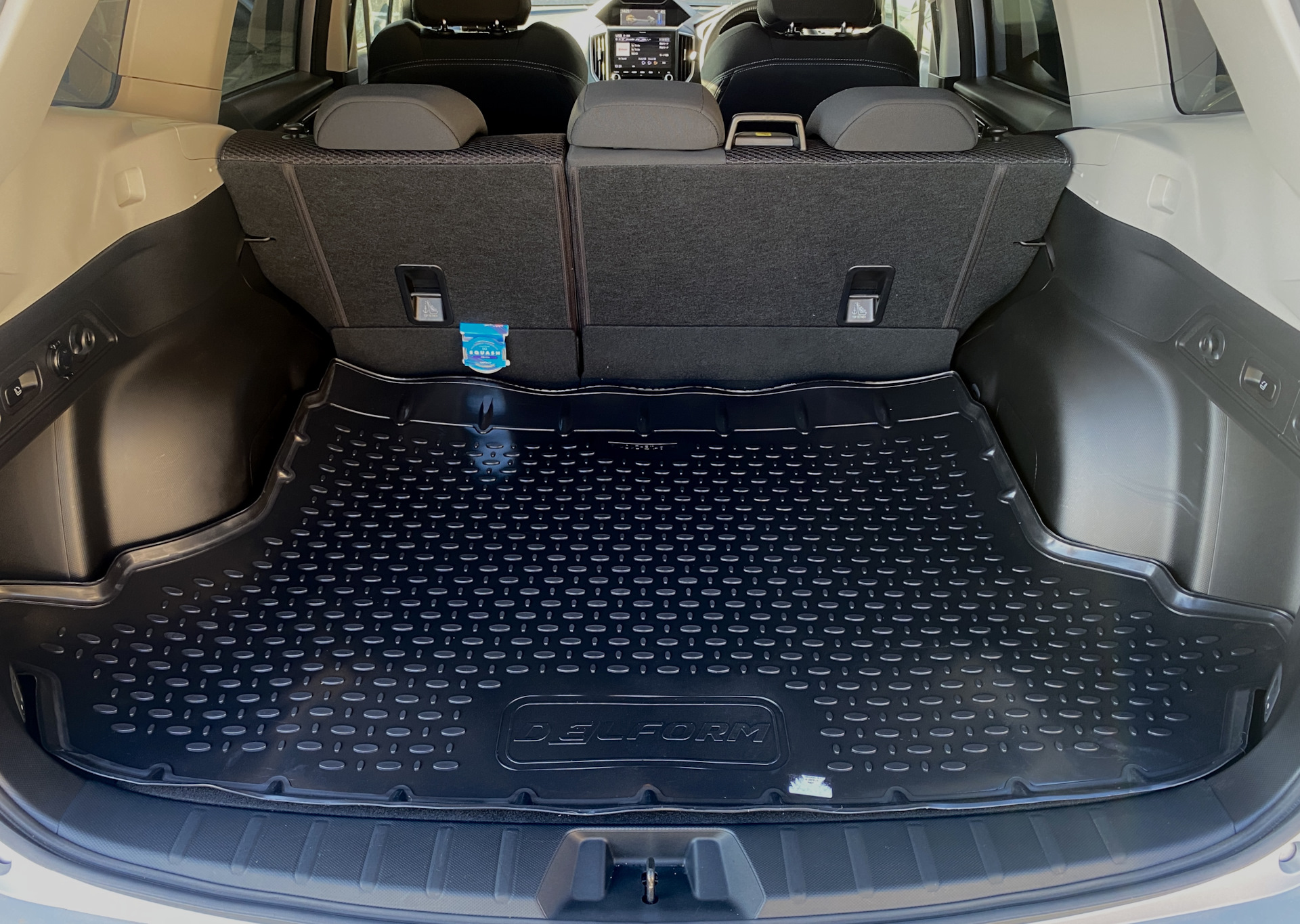 Коврик в багажник — Subaru Forester (SK), 2 л, 2019 года | аксессуары ...