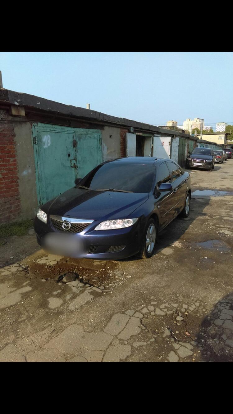 Тонировка — Mazda 6 (1G) GG, 2 л, 2004 года | стайлинг | DRIVE2