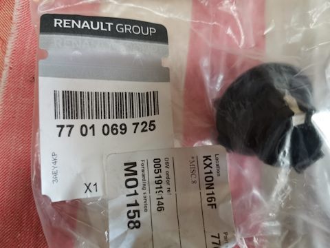 7701069725 Держатель лампы (плас) RENAULT | Запчасти на DRIVE2