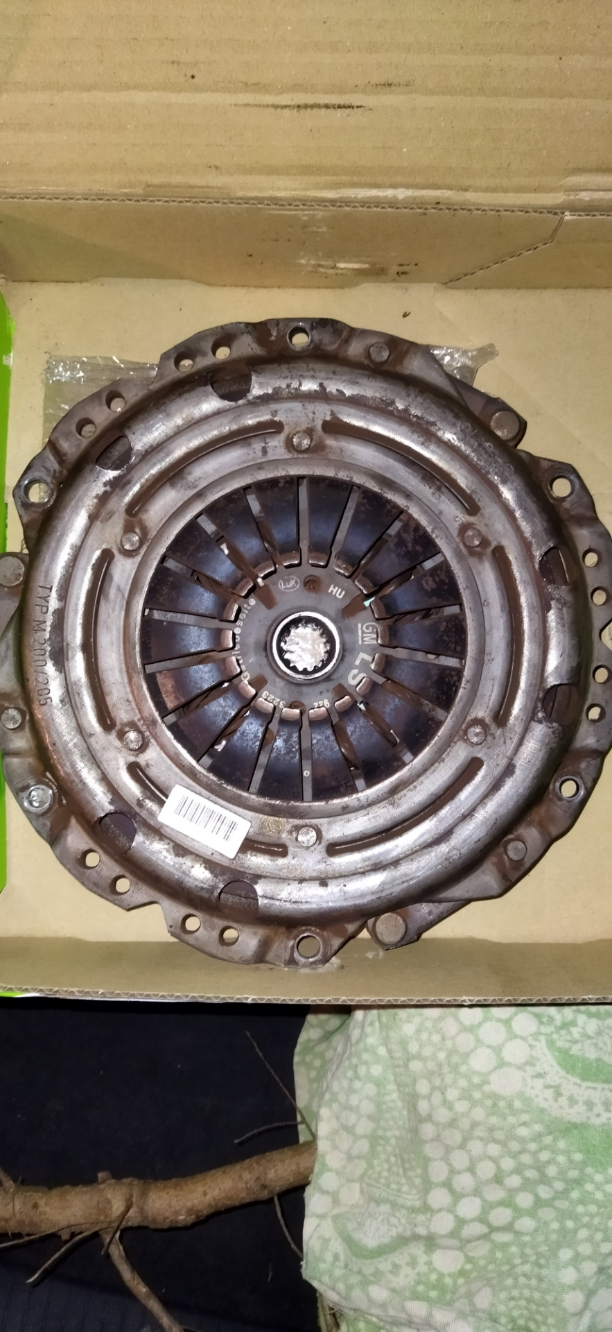 55562026 Корзина сцепления GM | Запчасти на DRIVE2