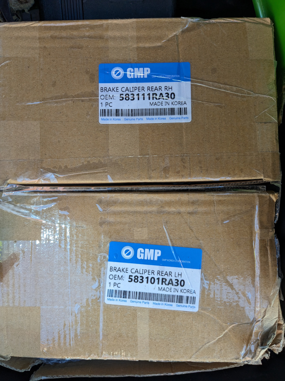 583101RA30 Тормозной суппорт KIA HYUNDAI | Запчасти на DRIVE2