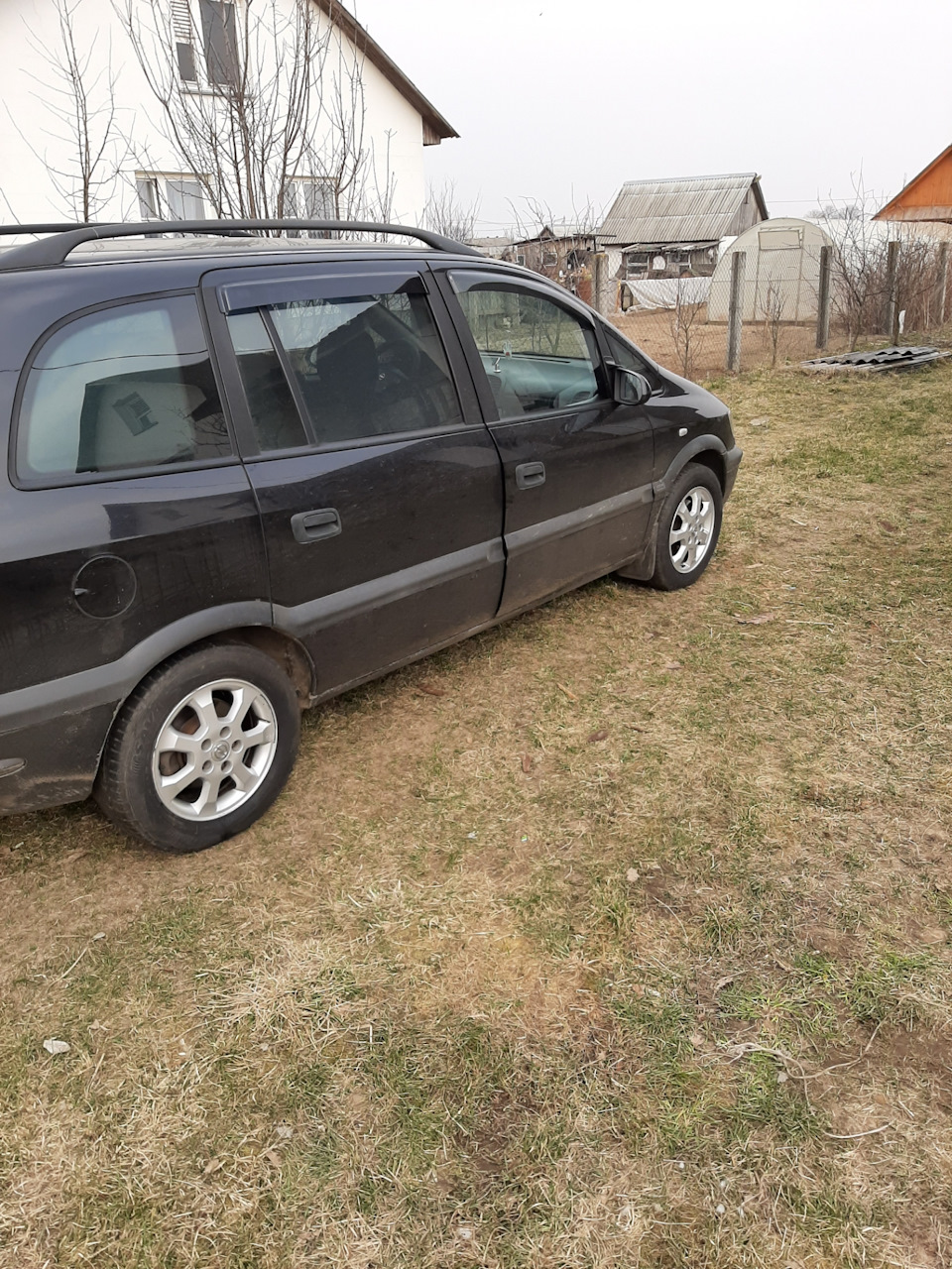 Смена тапок))) — Opel Zafira A, 2 л, 2002 года | колёсные диски | DRIVE2