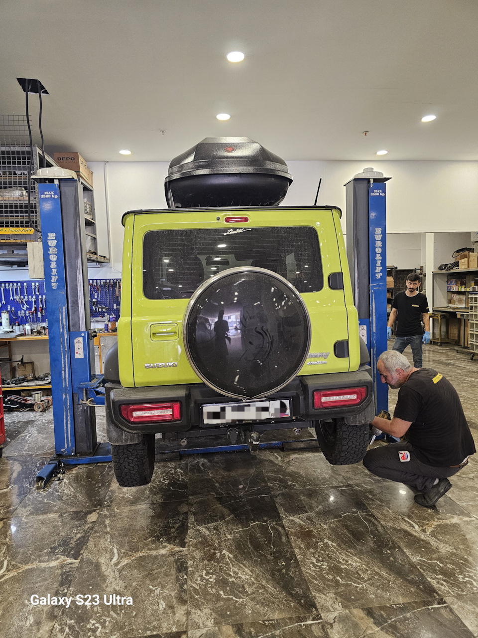 Лифт комплект на Suzuki Jimny JB74 от Турецкой компании "Becce" — Suzuki Jimny (4G), 1,5 л, 2019 ...