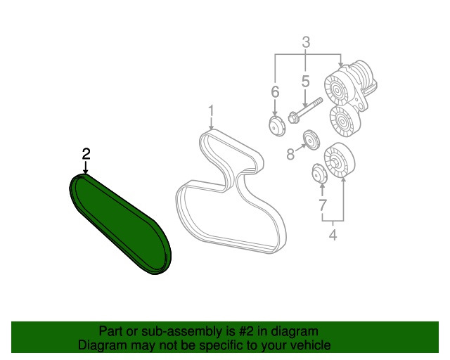 11287552084 Клиновой рифленый ремень BMW | Запчасти на DRIVE2